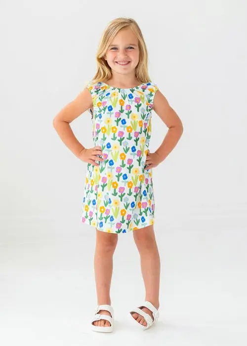 MABEL + HONEY Lula Floral Print Dress