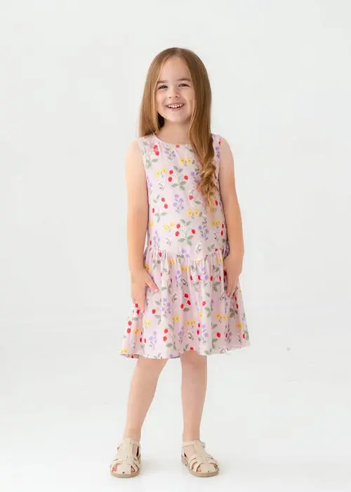 MABEL + HONEY Floral Print Sleeveless Dress