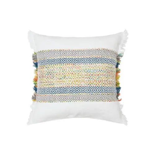CAROL & FRANK Ashley Woven Stripe Decorative Throw Pillow - Yellow