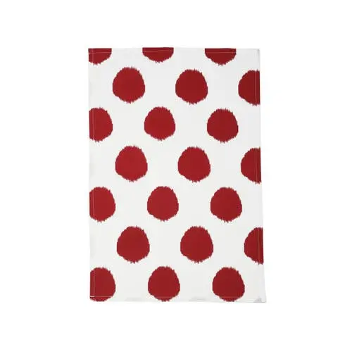 CAROL & FRANK Ruby Dot Printed Kitchen Towel