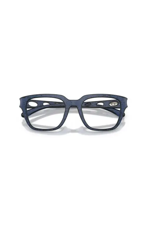 DIESEL® 52mm Square Optical Glasses - Blue