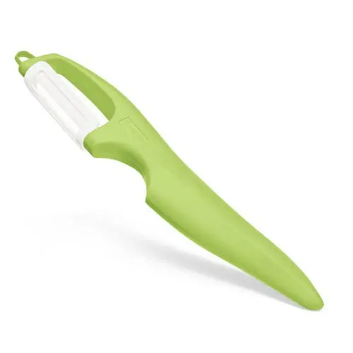 KYOCERA Advanced Ceramic Vertical Double Edge Blade Vegetable Peeler - Green
