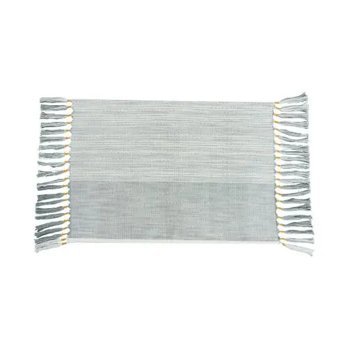 Carol & Frank Kerbey Boulder Tasseled Placemats Set Of 4 For Dining