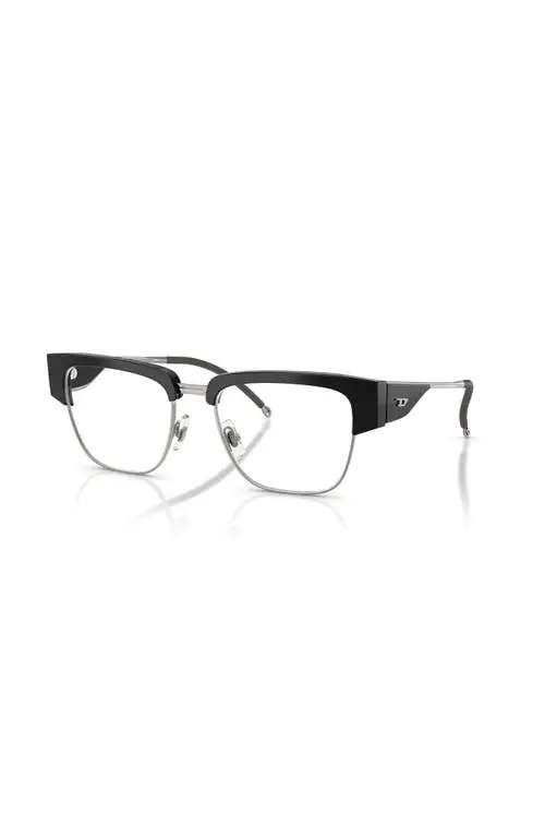 DIESEL® 55mm Square Optical Glasses - Black
