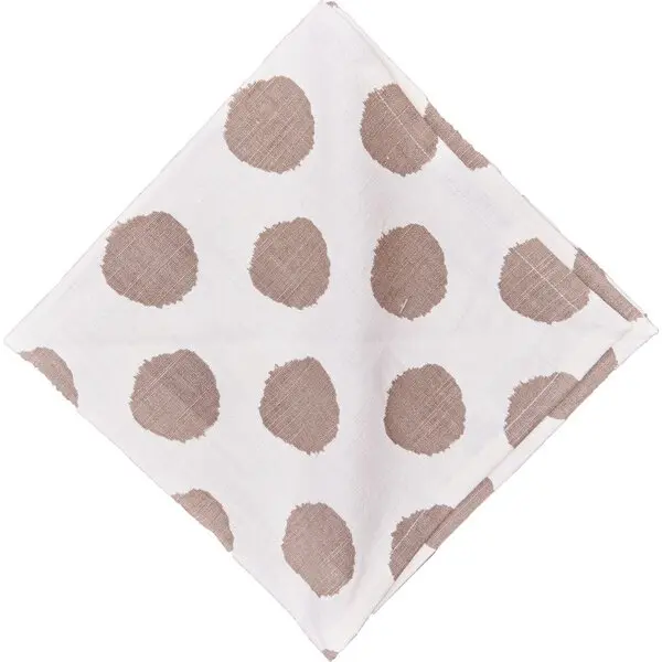 CAROL & FRANK Dot Napkin - Brown