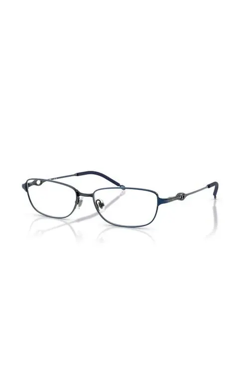 DIESEL® 56mm Rectangle Optical Glasses - Blue