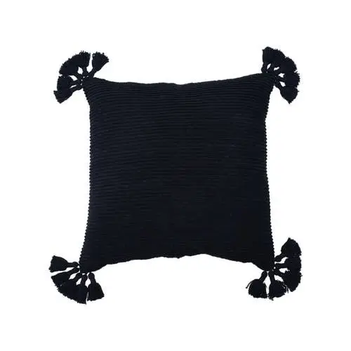 CAROL & FRANK Newport Decorative Throw Pillow - Black