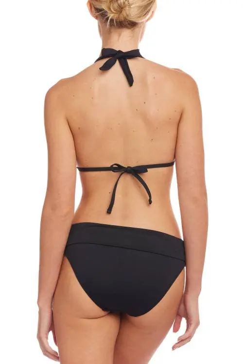LASCANA Halter Push-up Bikini Top - Black