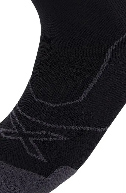 2xu Vectr Cushion Full Length Sock - Black/titanium