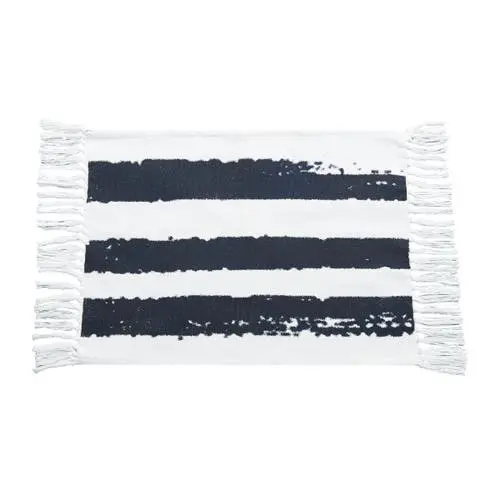 CAROL & FRANK Langley Indigo Placemats Set Of 4