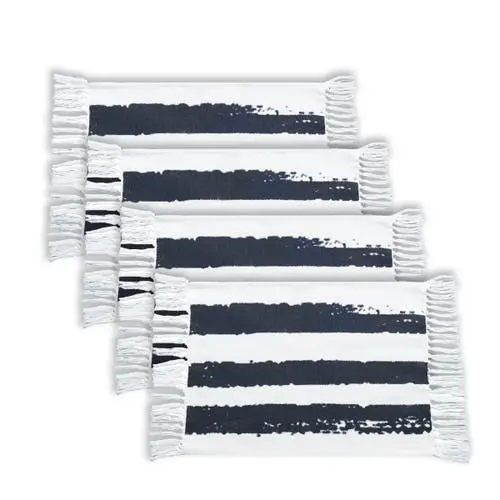 CAROL & FRANK Langley Indigo Placemats Set Of 4