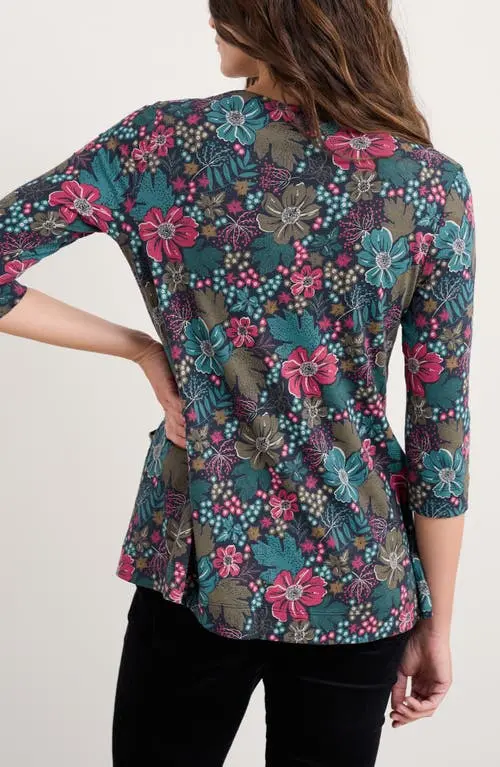 SEASALT CORNWALL Floral Print Top