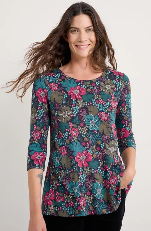 SEASALT CORNWALL Floral Print Top
