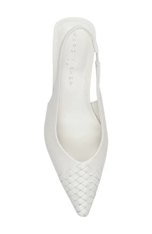 Marc Fisher Rilly Slingback Pump - Ivory