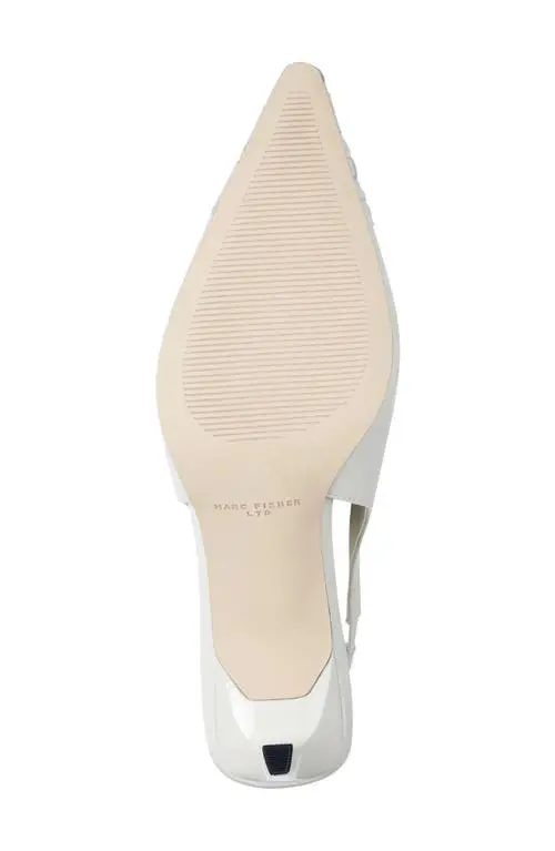 Marc Fisher Rilly Slingback Pump - Ivory