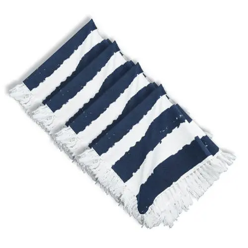 CAROL & FRANK Langley Indigo Cloth Napkin Set Of 4