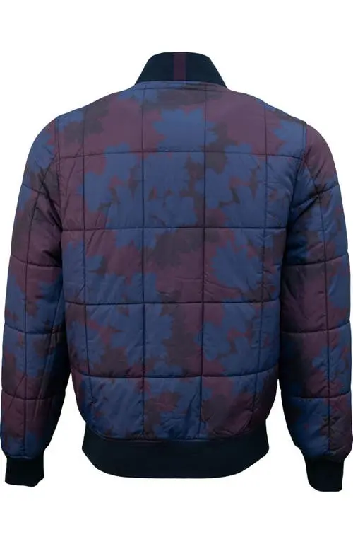 LORDS OF HARLECH Jenkin Reversible Bomber Jacket - Navy