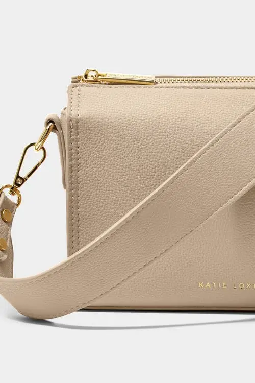 KATIE LOXTON Zana Crossbody Bag - Taupe