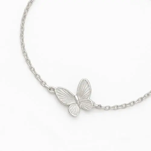 DONATELLO GIAN Crystal Butterfly Bracelet