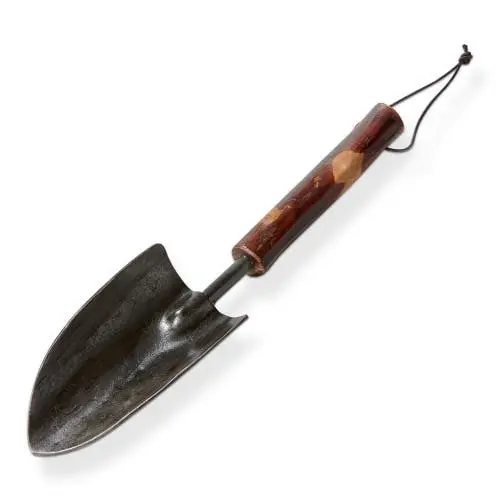 TAG Multi Iron Hand Trowel Decorative Garden Sculpture - Brown