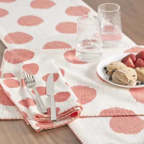 CAROL & FRANK Dot Table Runner