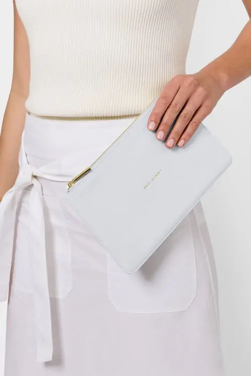 KATIE LOXTON Sentiment Pouch 'best Mommy - Blue