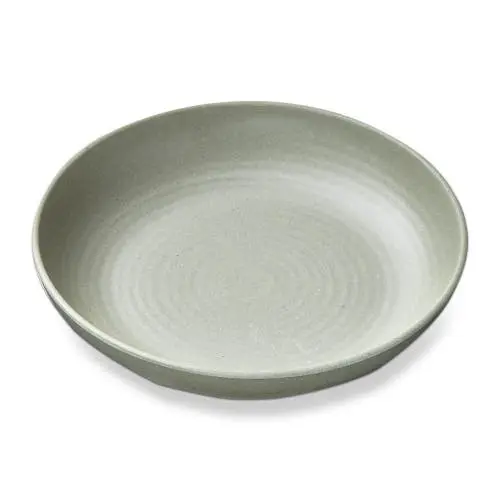 TAG Green Brooklyn Melamine Plastic Butter Bread Plate Indoor Outdoor - Brown