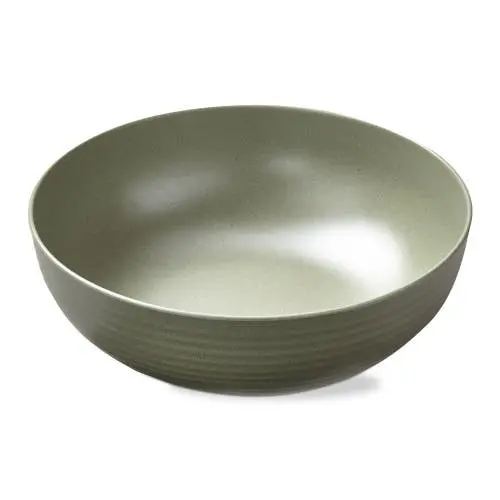 TAG Green Brooklyn Melamine Serving Bowl Dishwasher Safe Indoor Outdoor - Brown