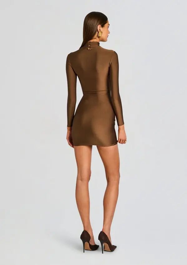 knee length dresses for ladies Ser.O.Ya Women's Margie Velvet Mini Dress - Black