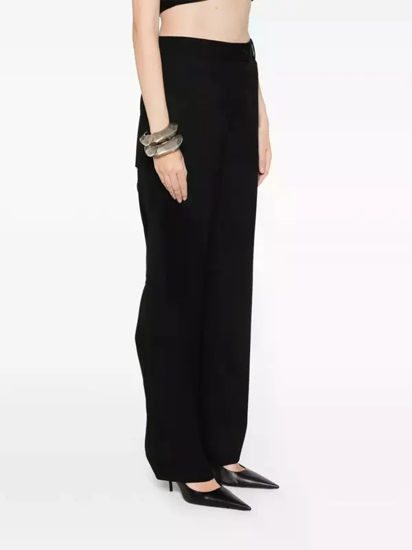MEDEEA Rings-detail Trousers