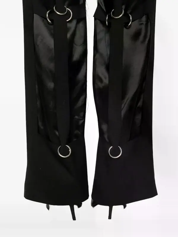 MEDEEA Rings-detail Trousers