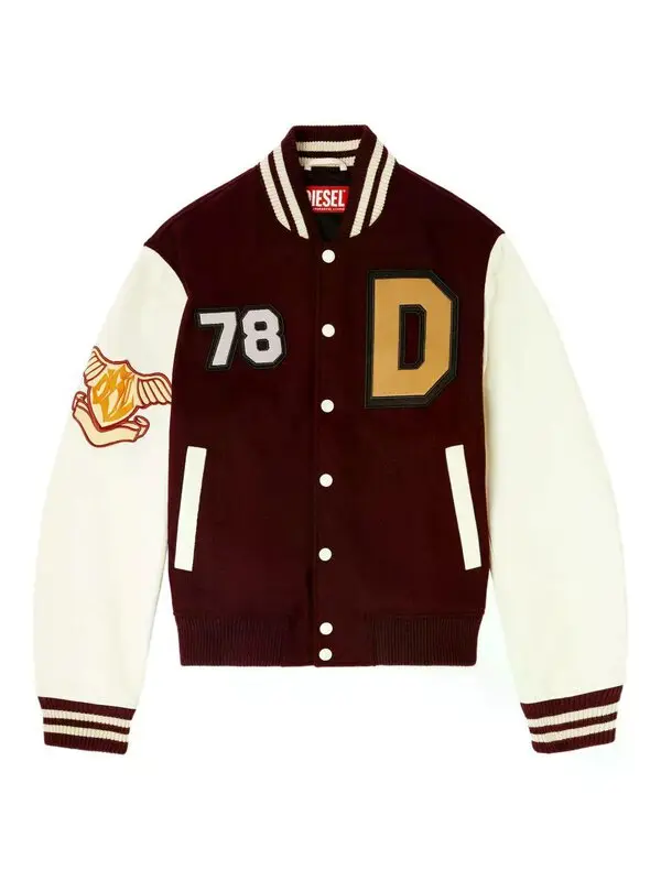 Diesel L-arry-cp Jacket - Red