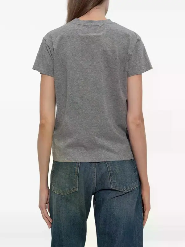 MAISON MARGIELA Patch Cotton T-shirt - Grey