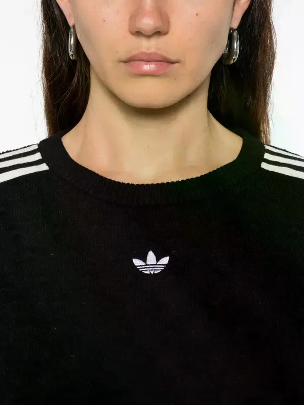 Adidas Crew-neck Long-sleeve Sweater