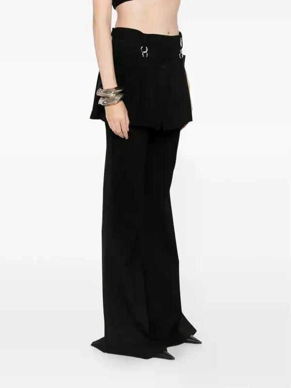 MEDEEA Detachable Skirt Flared Trousers