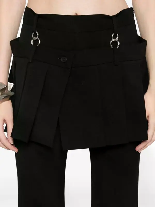 MEDEEA Detachable Skirt Flared Trousers