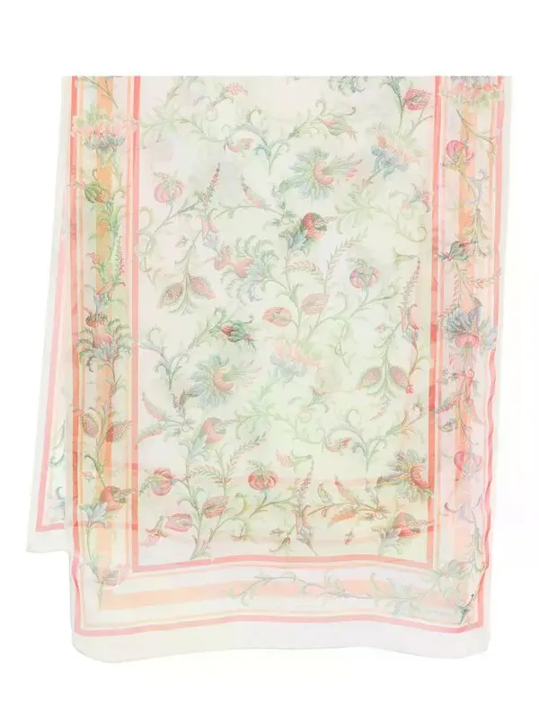 Etro Silk Scarf - Neutrals