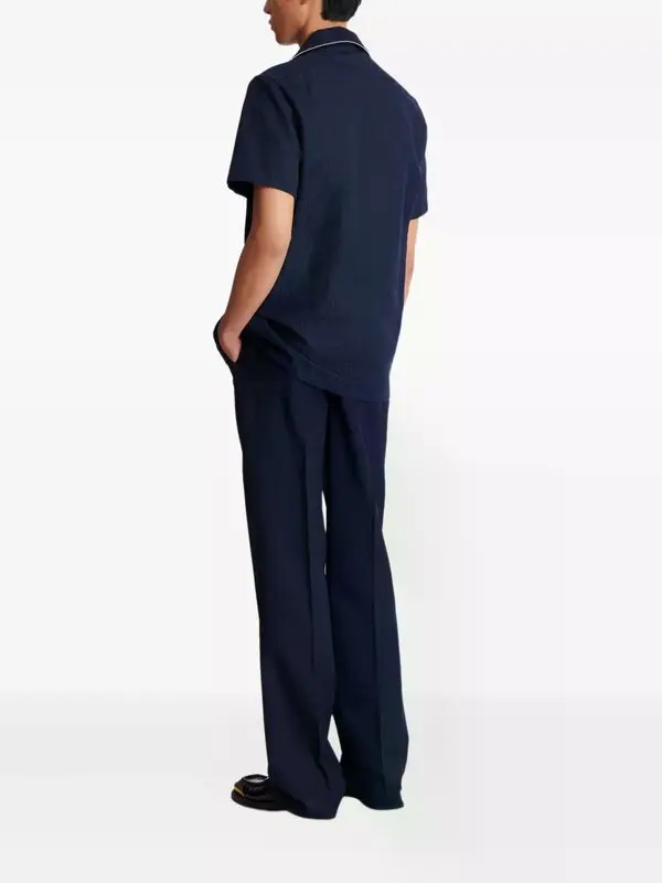 Balmain Pb-monogram Short-sleeve Shirt