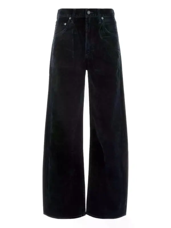 AGOLDE Low Curve Velvet Trousers