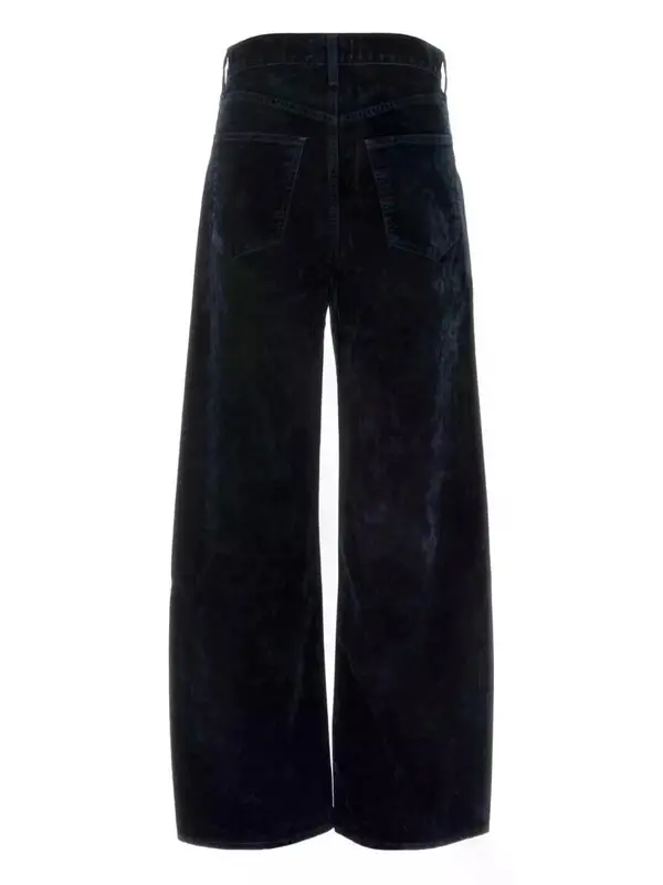 AGOLDE Low Curve Velvet Trousers