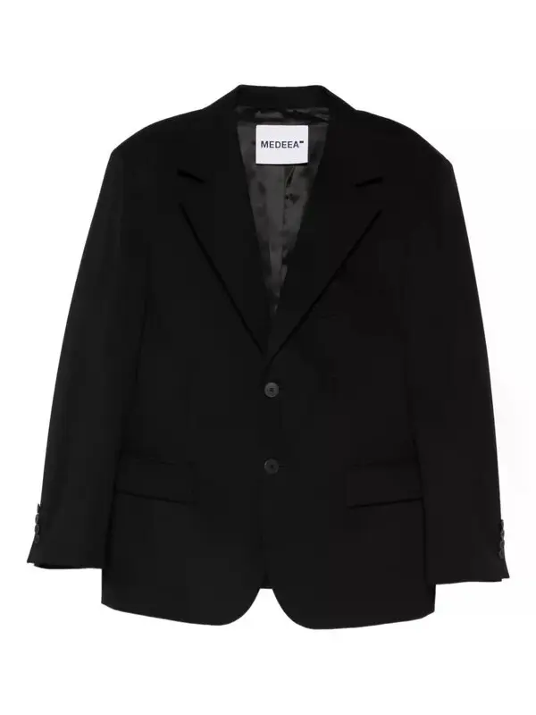 MEDEEA Deconstructed Blazer With Ring Detail