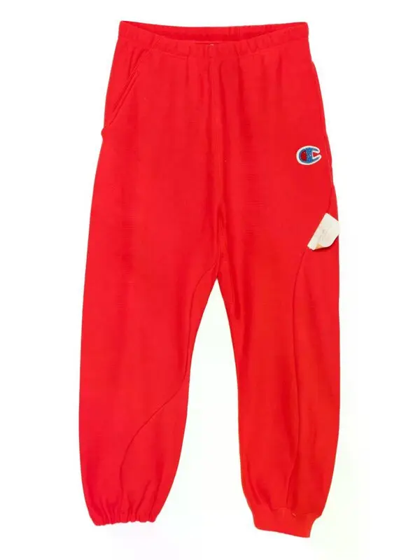 Undercover X Champion Logo-embroidered Track Pants - Red