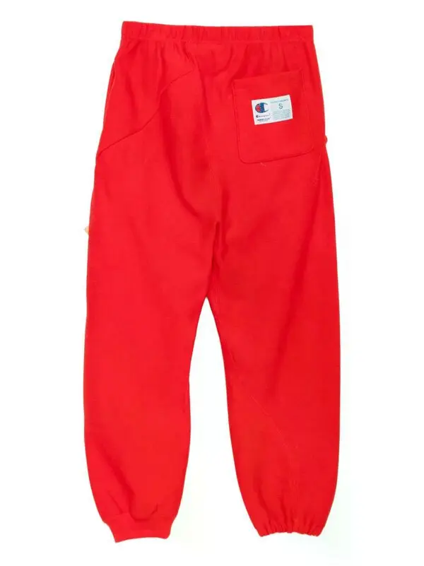 Undercover X Champion Logo-embroidered Track Pants - Red