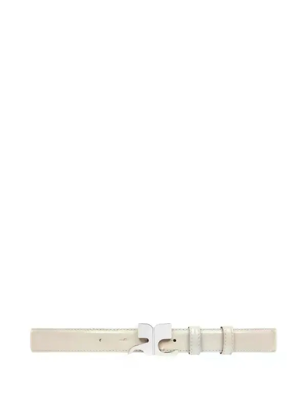 COURREGES Logo Buckle Belt