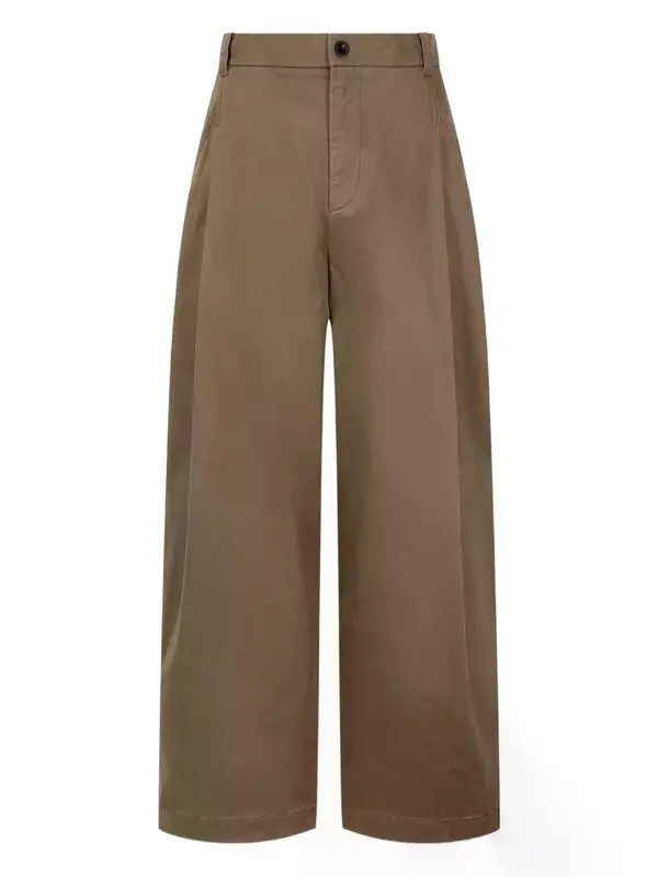 STUDIO TOMBOY Pleated Belt-loop Trousers