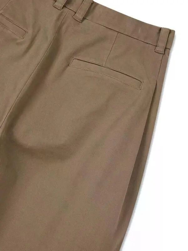 STUDIO TOMBOY Pleated Belt-loop Trousers