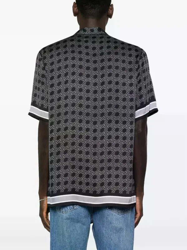 Karl Lagerfeld Monogram-pattern Shirt