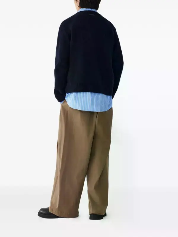 STUDIO TOMBOY Raglan V-neck Knit Sweater