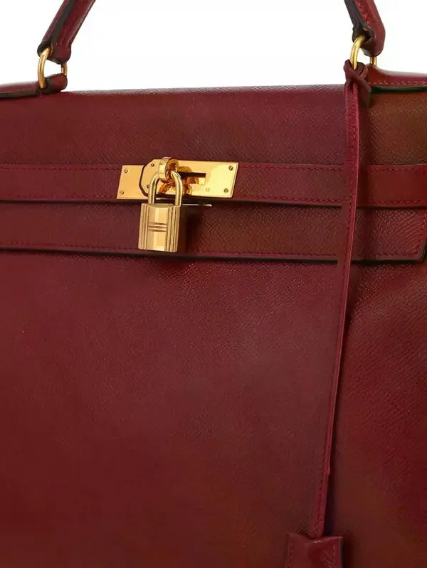 Hermès 1995 Kelly 32 Tote Bag - Red