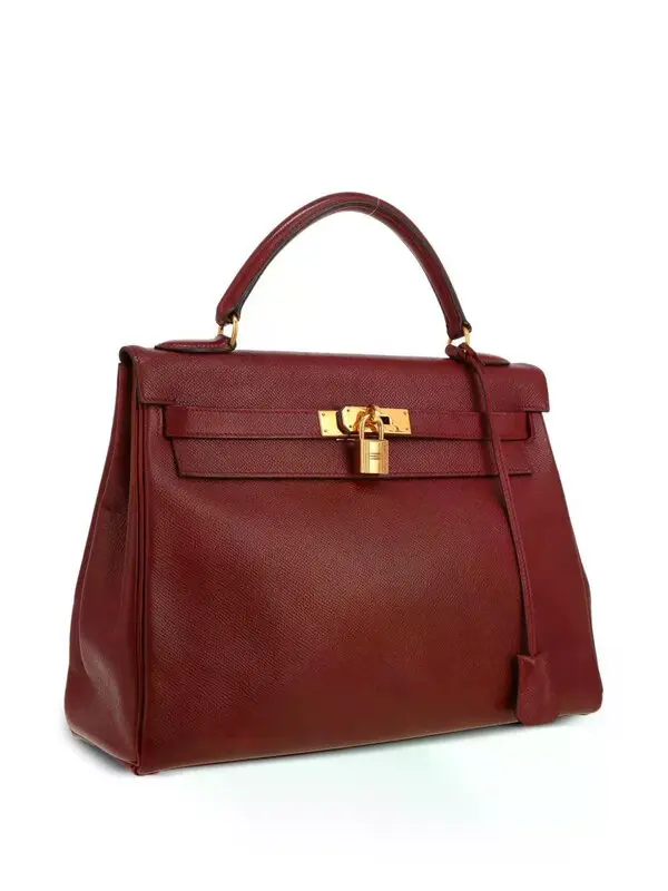 Hermès 1995 Kelly 32 Tote Bag - Red